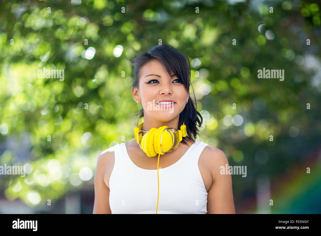 Japanese woman wearing spring hi-res stock photography and images - Alamy
