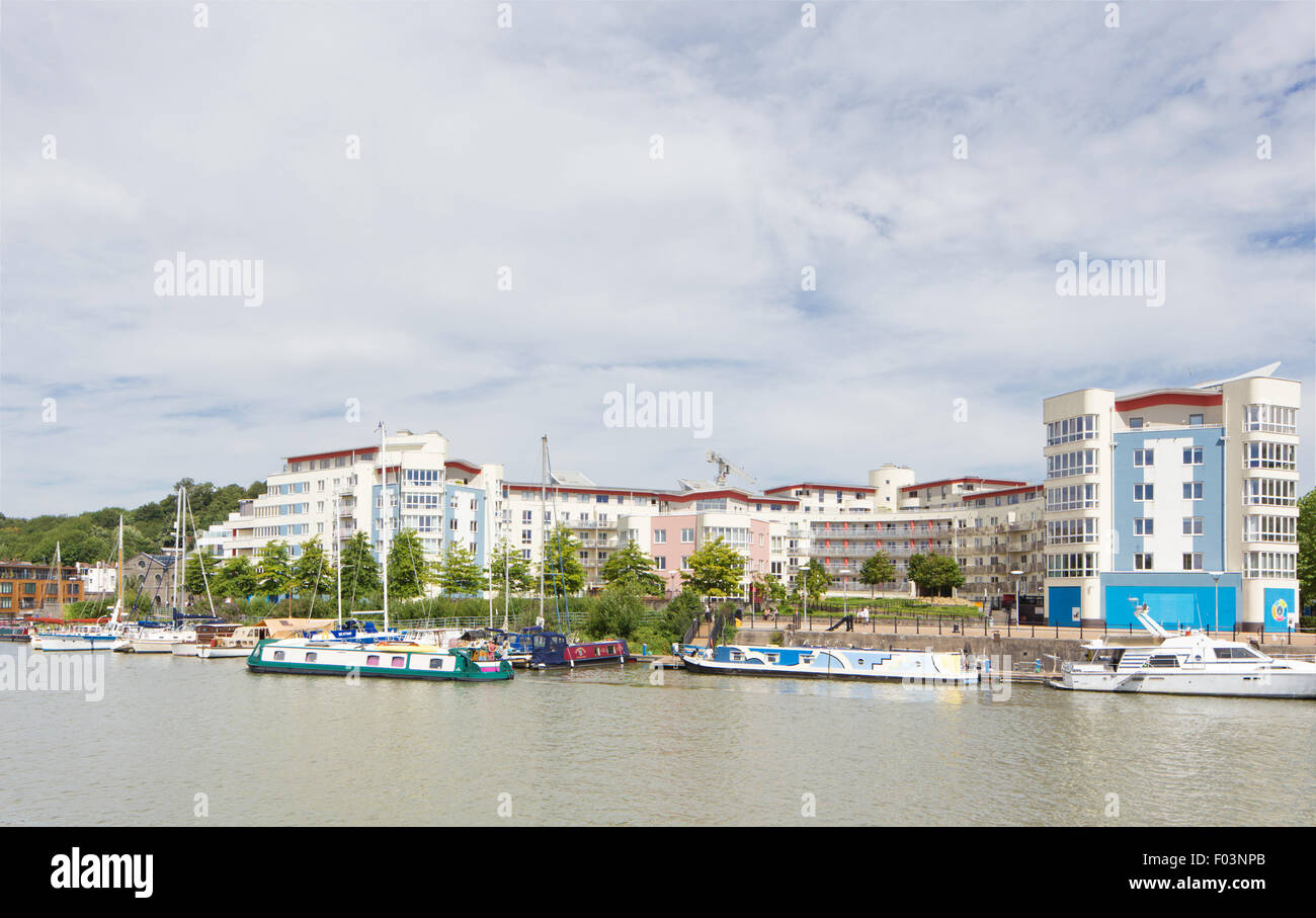 Bristol Harbourside waterfront, Bristol, England, UK Stock Photo - Alamy