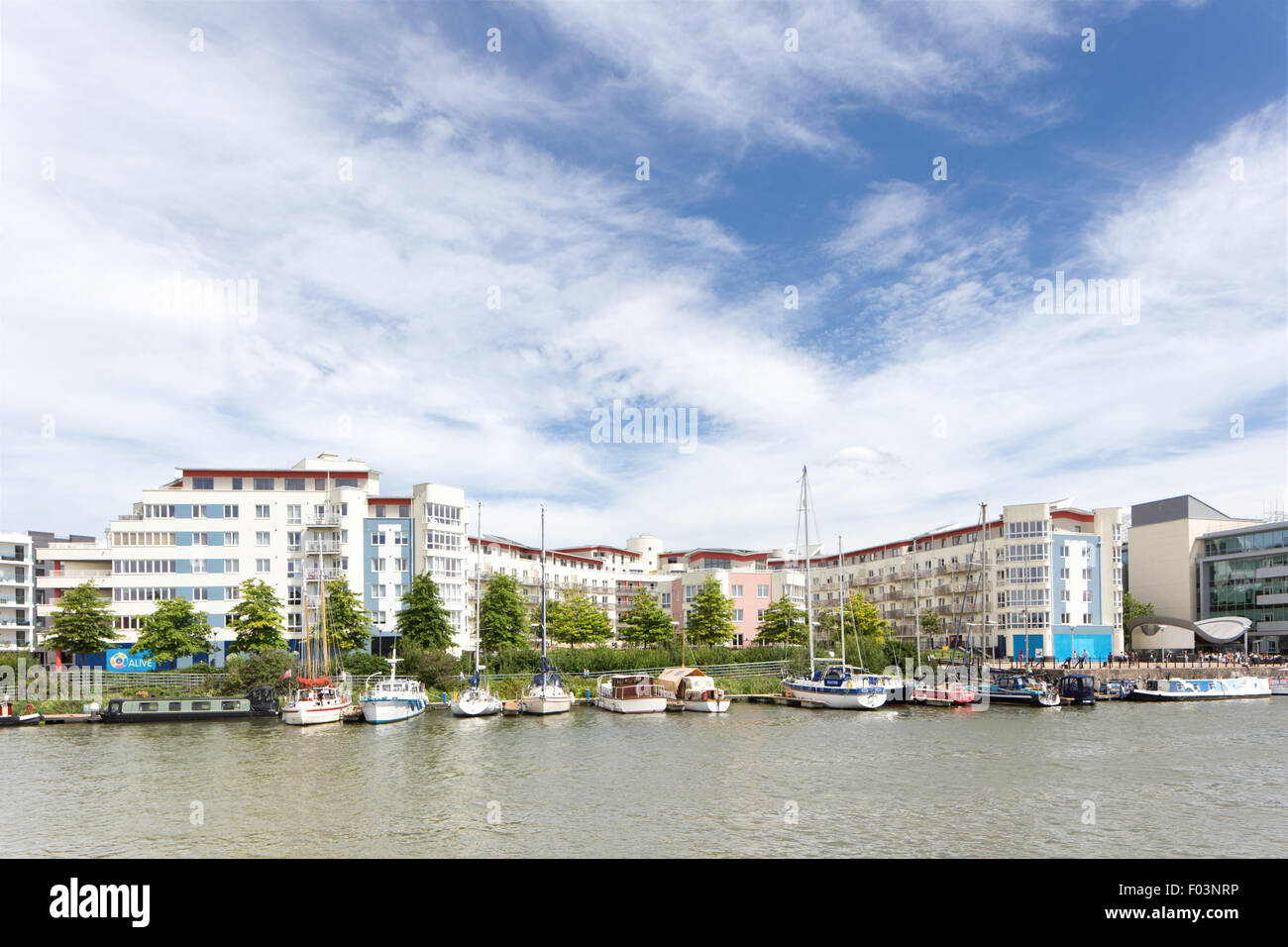 Bristol Harbourside waterfront, Bristol, England, UK Stock Photo - Alamy