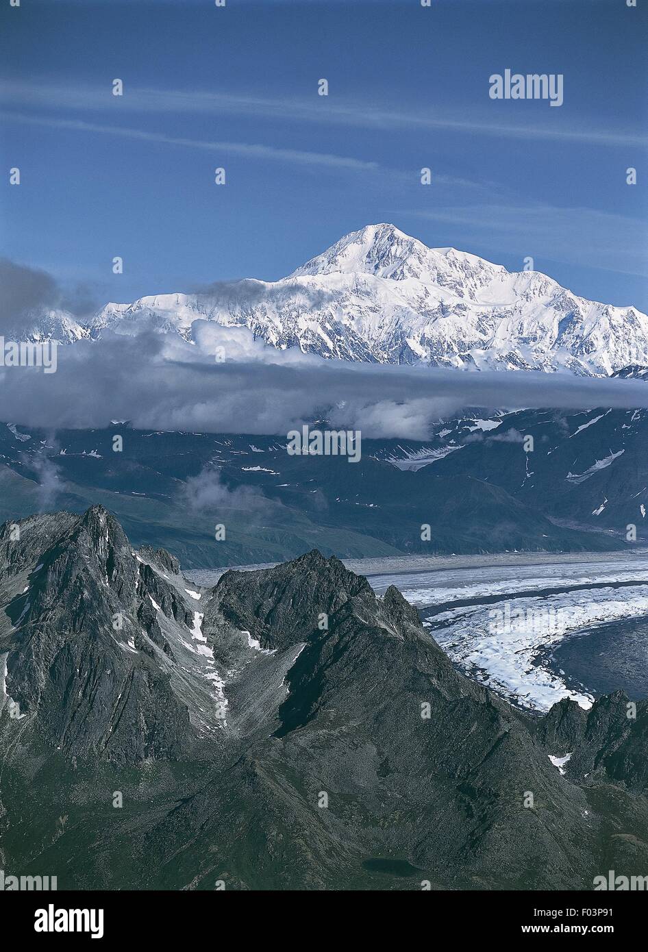 United States of America - Alaska State - Denali National Park. Mount ...