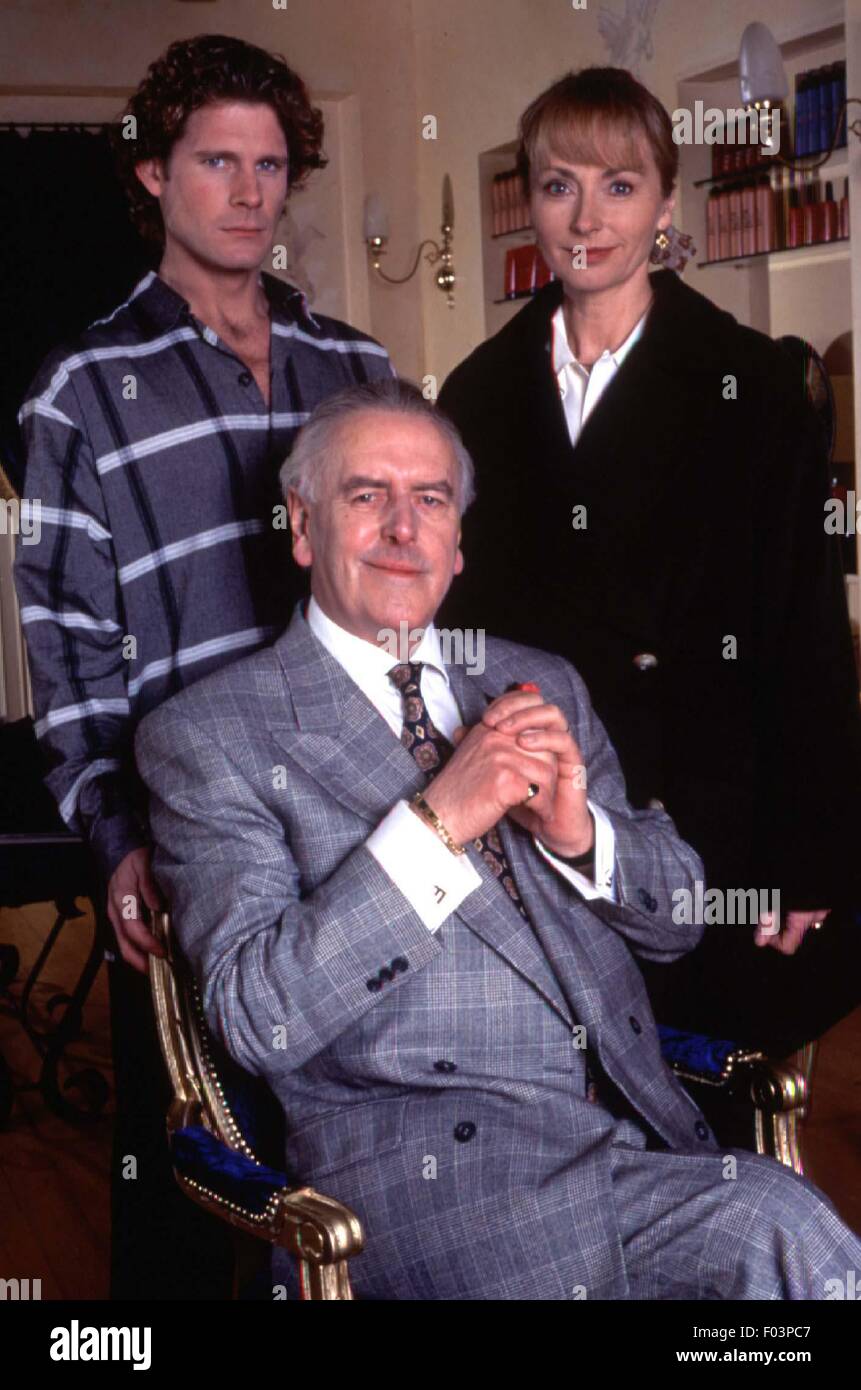 London.UK. George Asprey, Mel Martin and George Cole at a photocall for ...