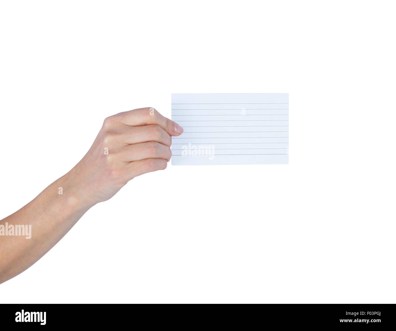 Hand holding note card hi-res stock photography and images - Alamy