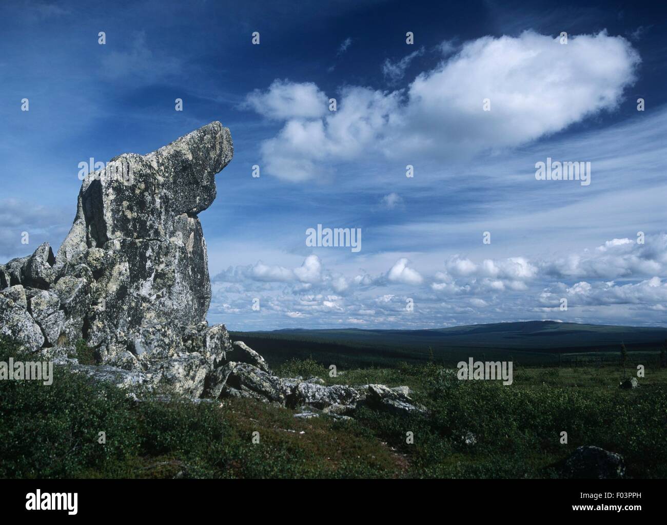 USA, Alaska, Dalton Highway, Finger Mountain Stock Photo - Alamy
