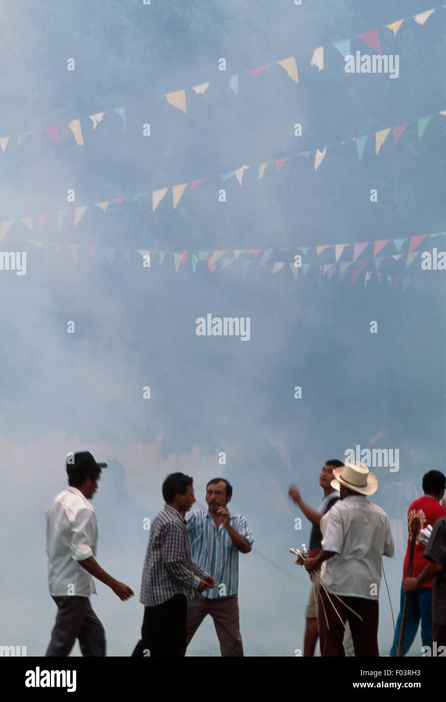 Setting Off Fireworks High Resolution Stock Photography and Images - Alamy