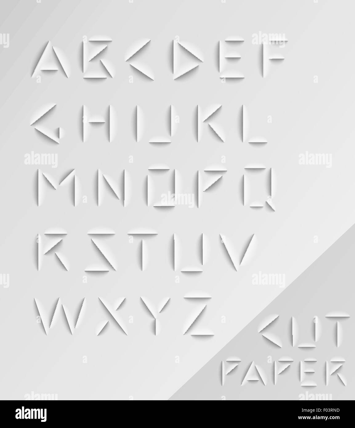 Graphic Alphabet Set Stock Vector Image & Art - Alamy