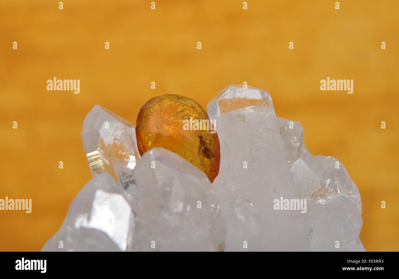 Amber quartz hi-res stock photography and images - Alamy