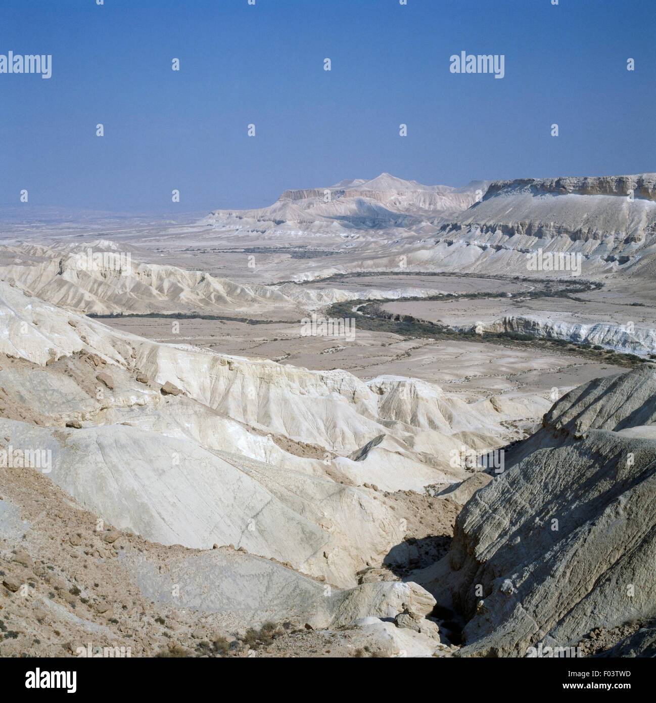 Desert of Zin landscape, Israel Stock Photo - Alamy