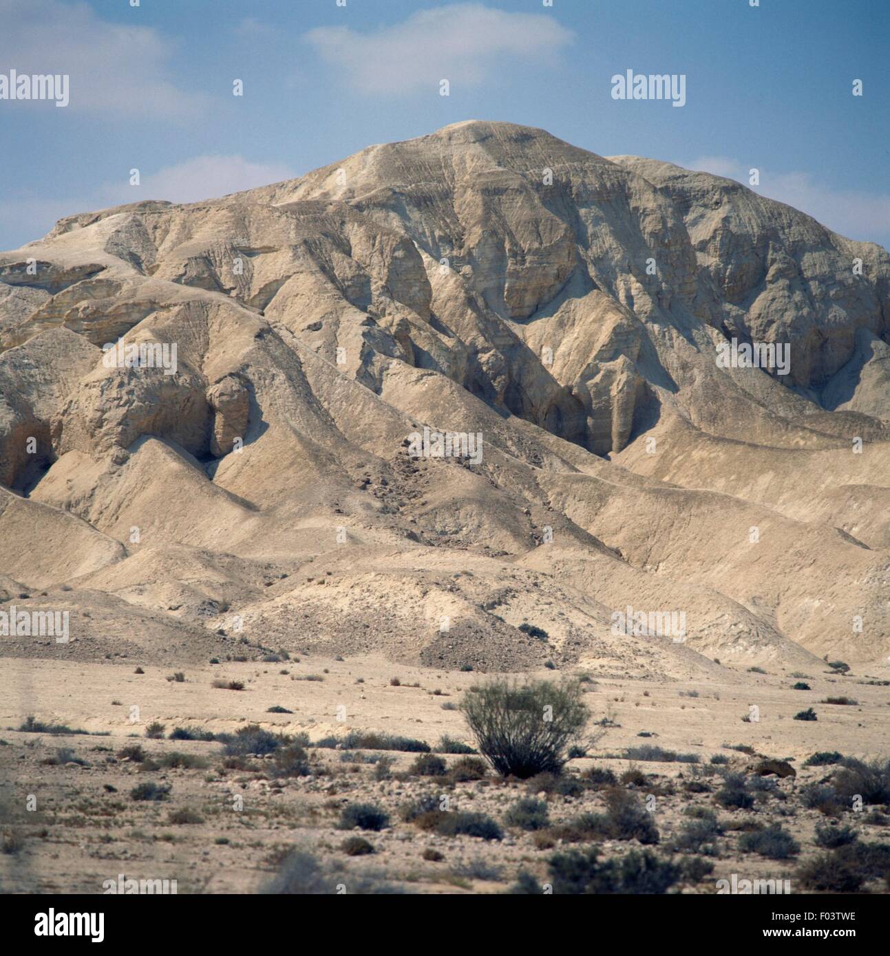 Desert of Zin landscape, Israel Stock Photo - Alamy