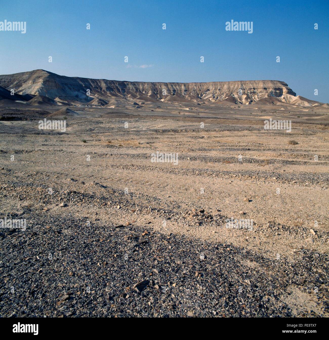 Desert landscape near Arad, Negev Desert, Israel Stock Photo - Alamy