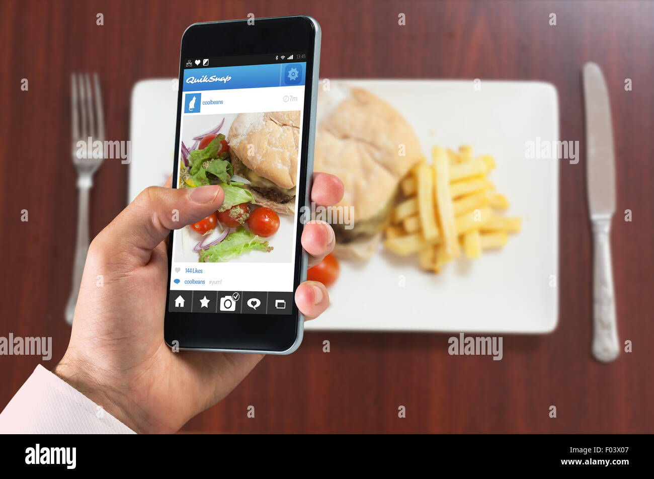 French fries icon mobile hi-res stock photography and images - Alamy