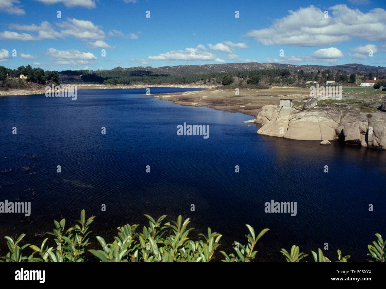 View of the Tavora river, Beira Alta, Portugal Stock Photo - Alamy