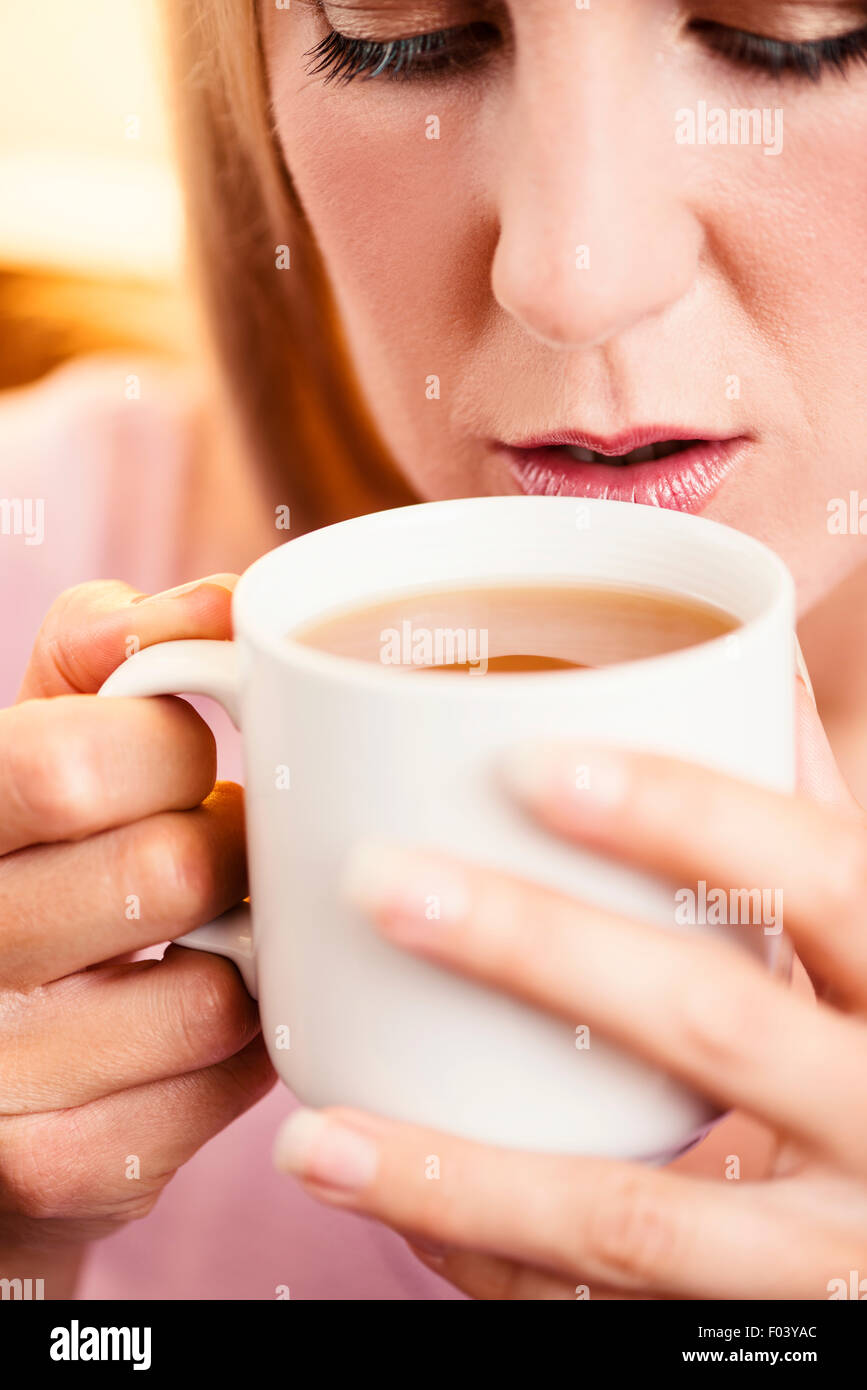 Sip from coffee mug hi-res stock photography and images - Alamy