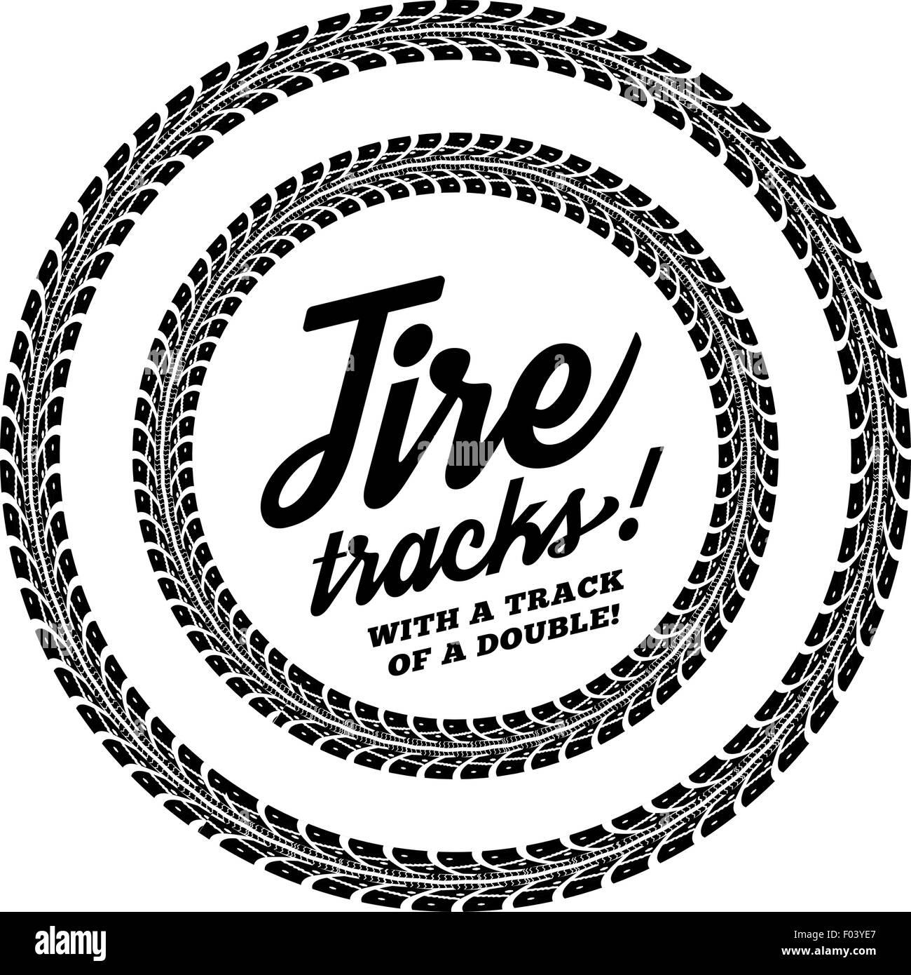 Tire tracks illustration hi-res stock photography and images - Alamy