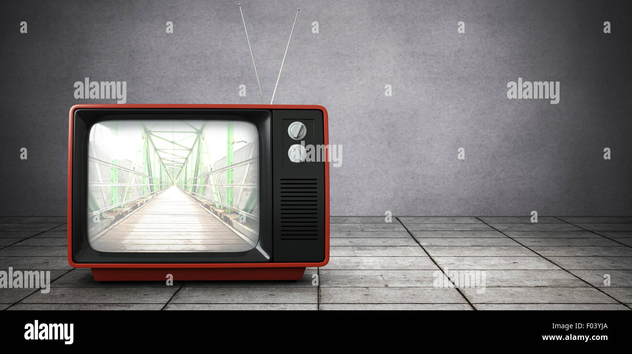 Retro tv hi-res stock photography and images - Alamy
