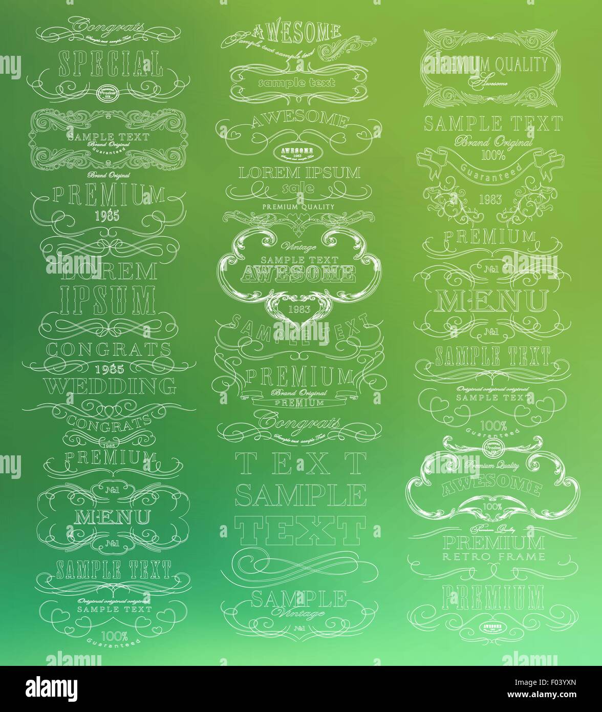 Abstract thin line design Stock Vector Image & Art - Alamy