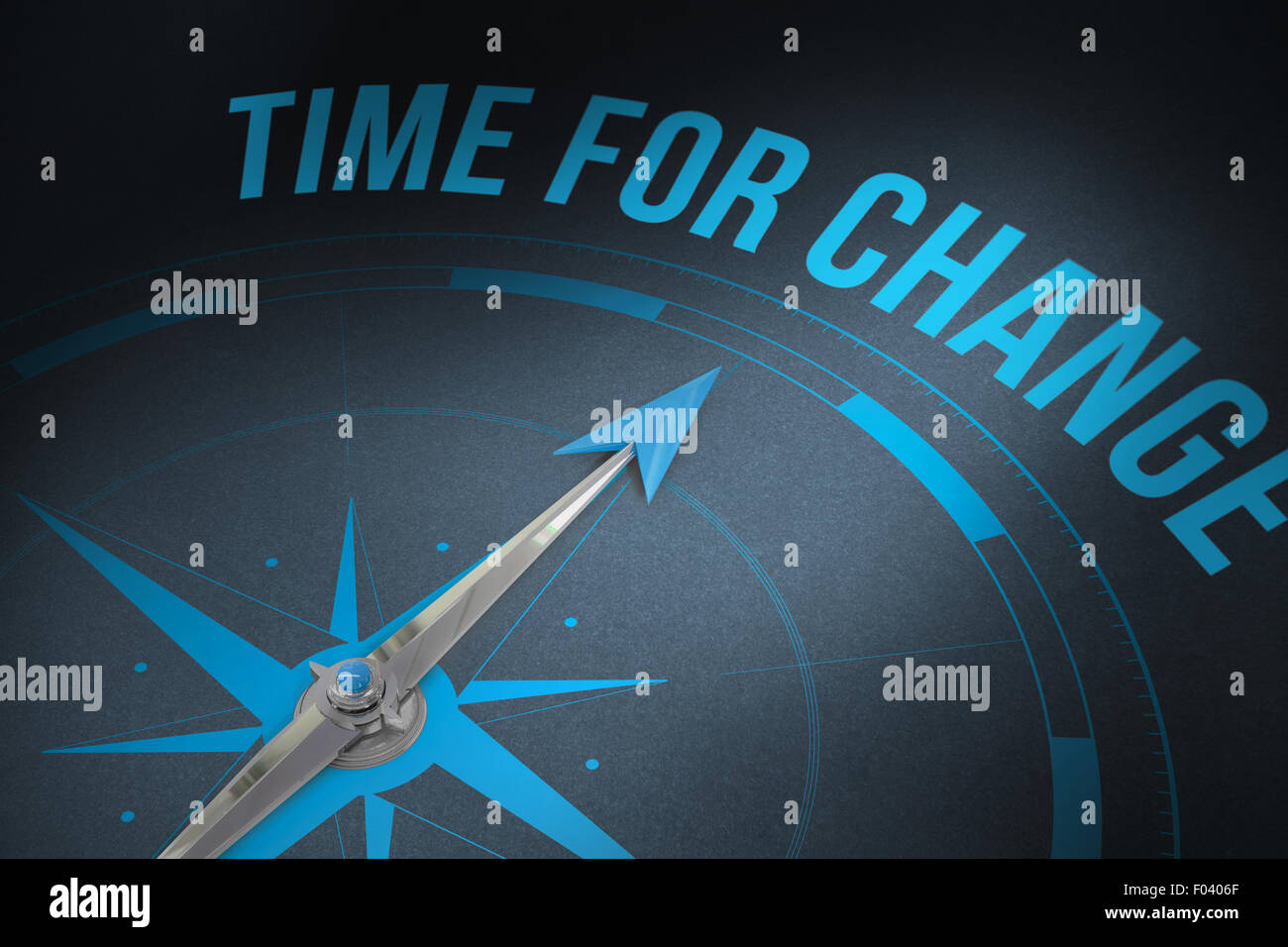 Time for change against grey Stock Photo - Alamy