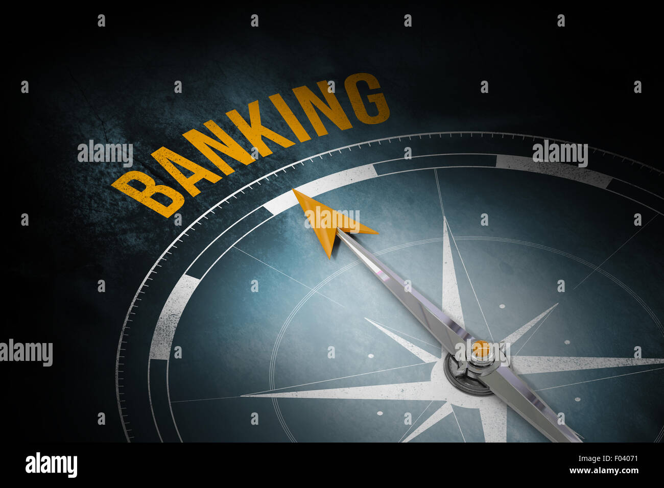 Banking against dark background Stock Photo - Alamy