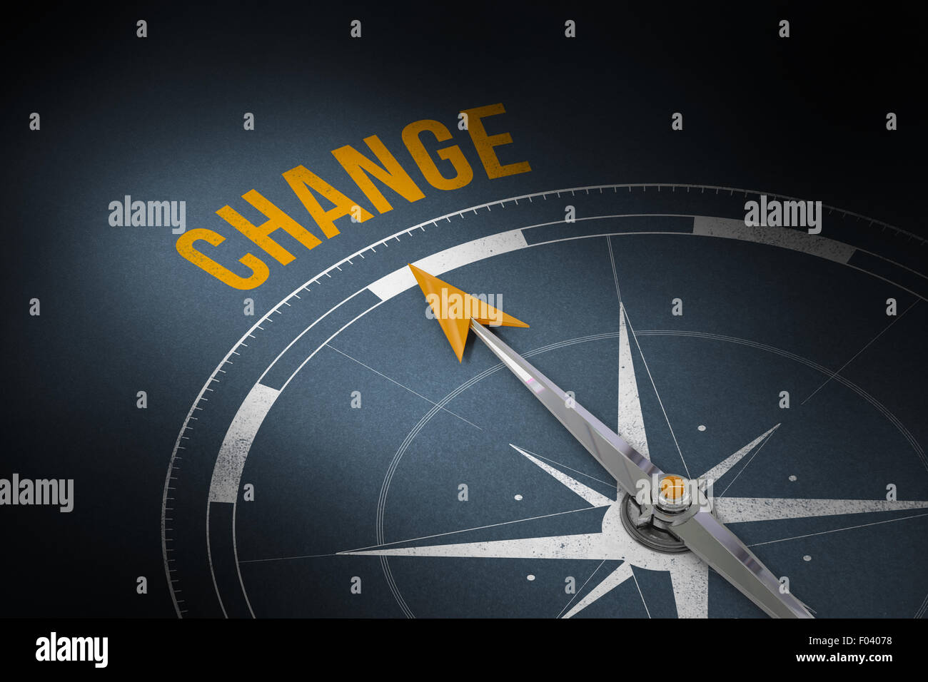 Change against grey background Stock Photo - Alamy
