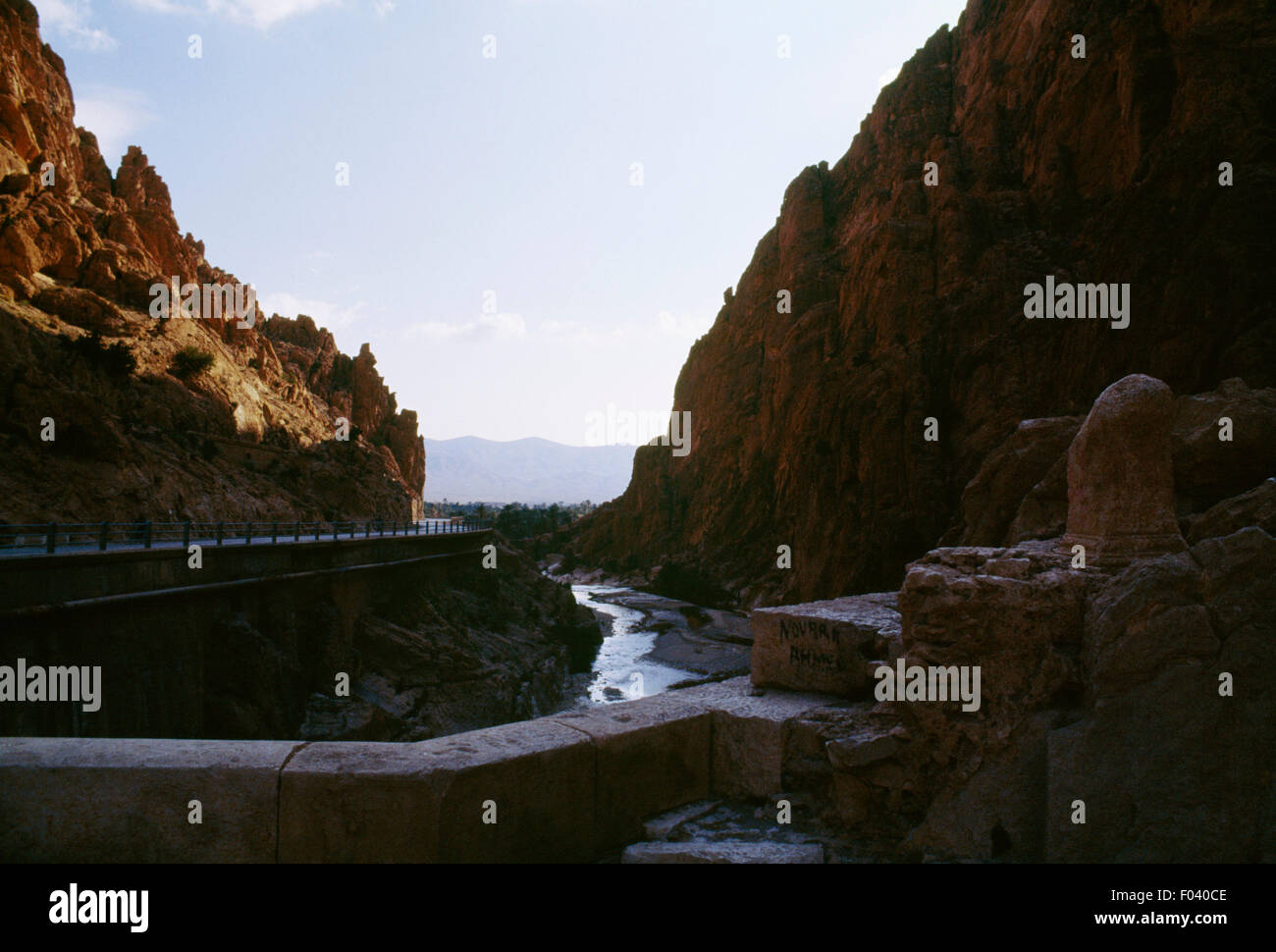 El Kantara Gorge, Sahara Desert, Algeria Stock Photo - Alamy