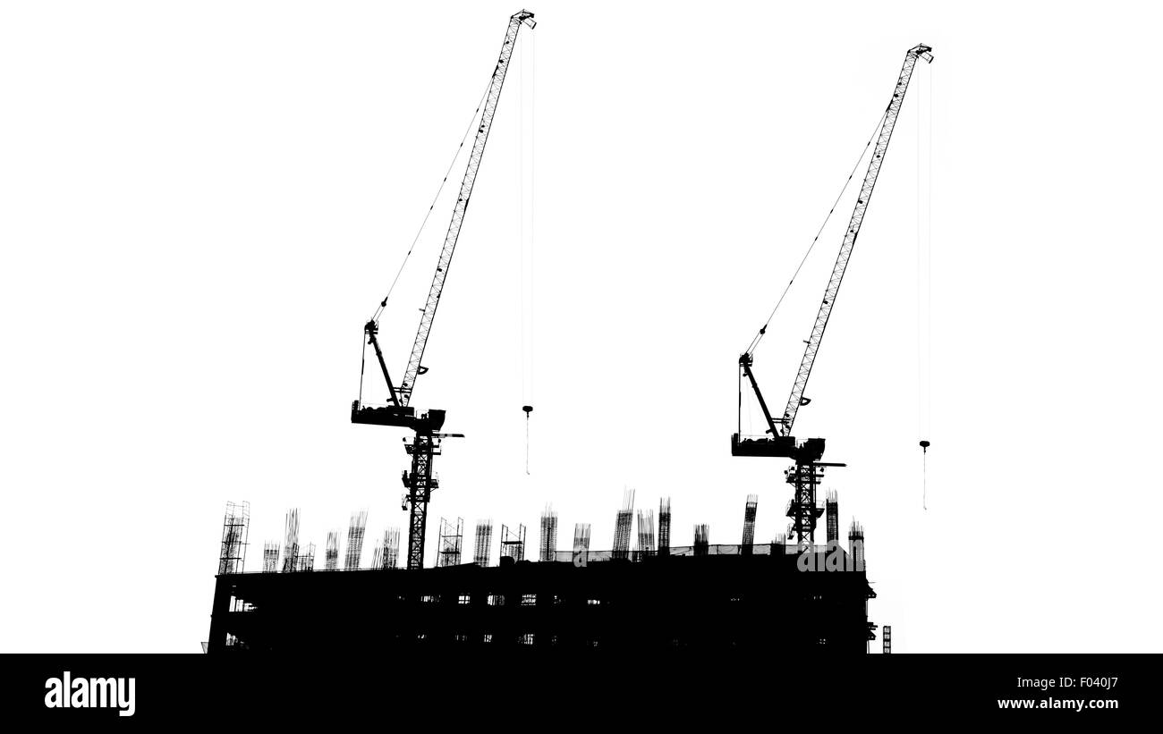 Construction worker working crane hi-res stock photography and images ...