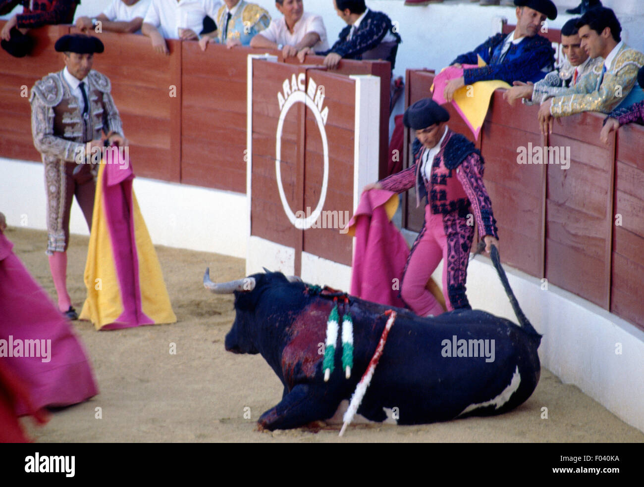 Banderilleros hi-res stock photography and images - Alamy