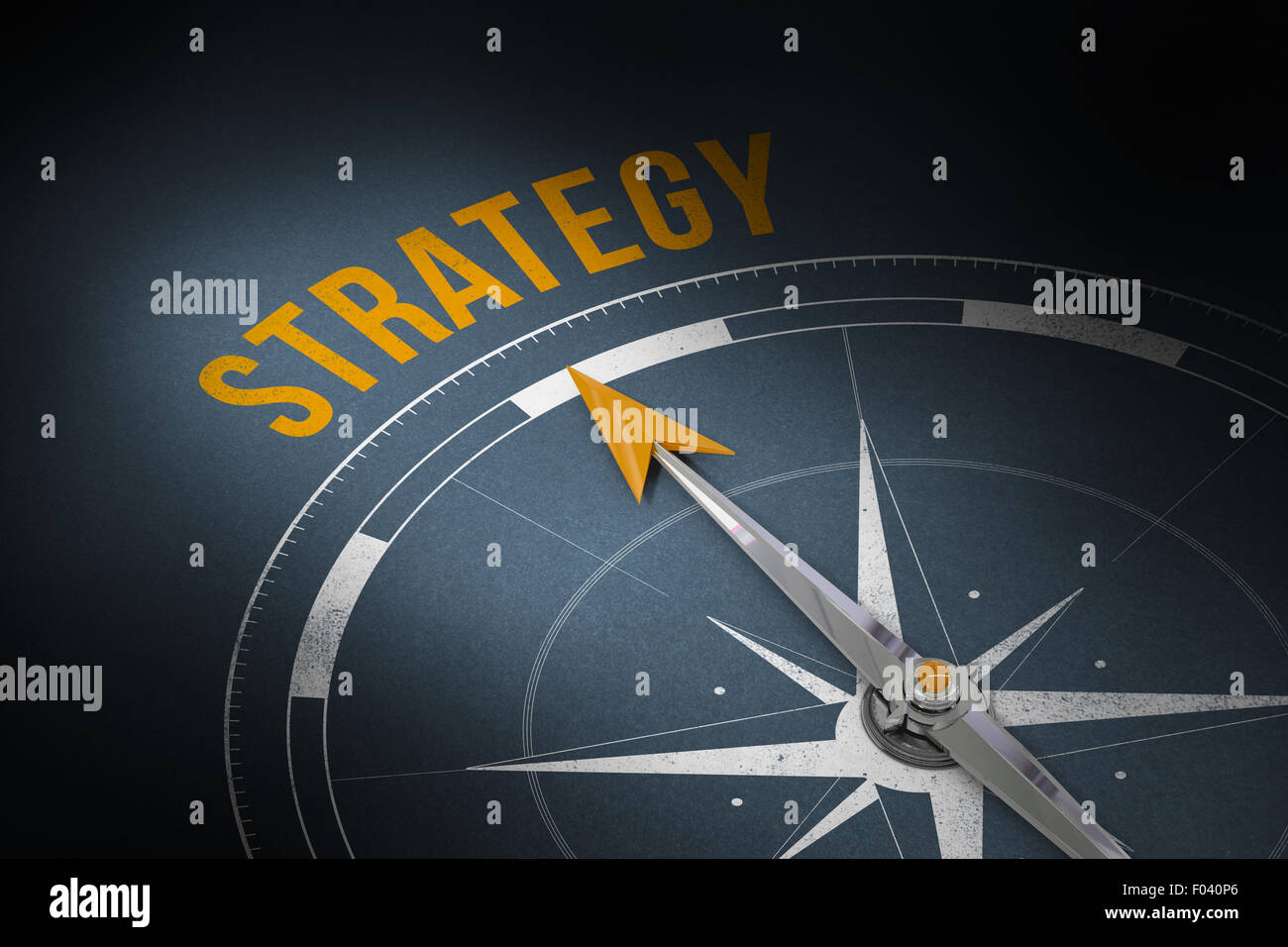 Strategy against grey background Stock Photo - Alamy