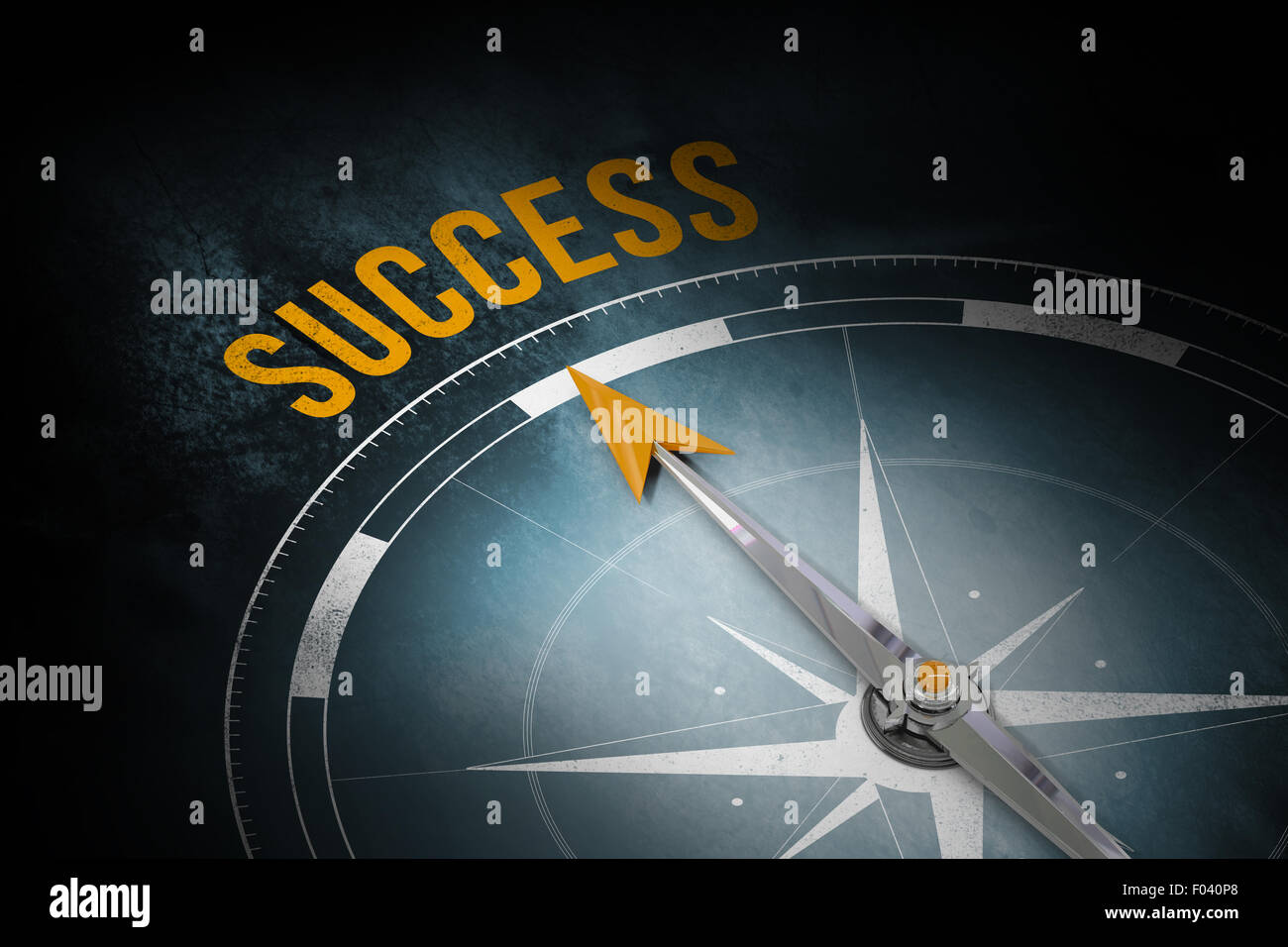 Success against dark background Stock Photo - Alamy