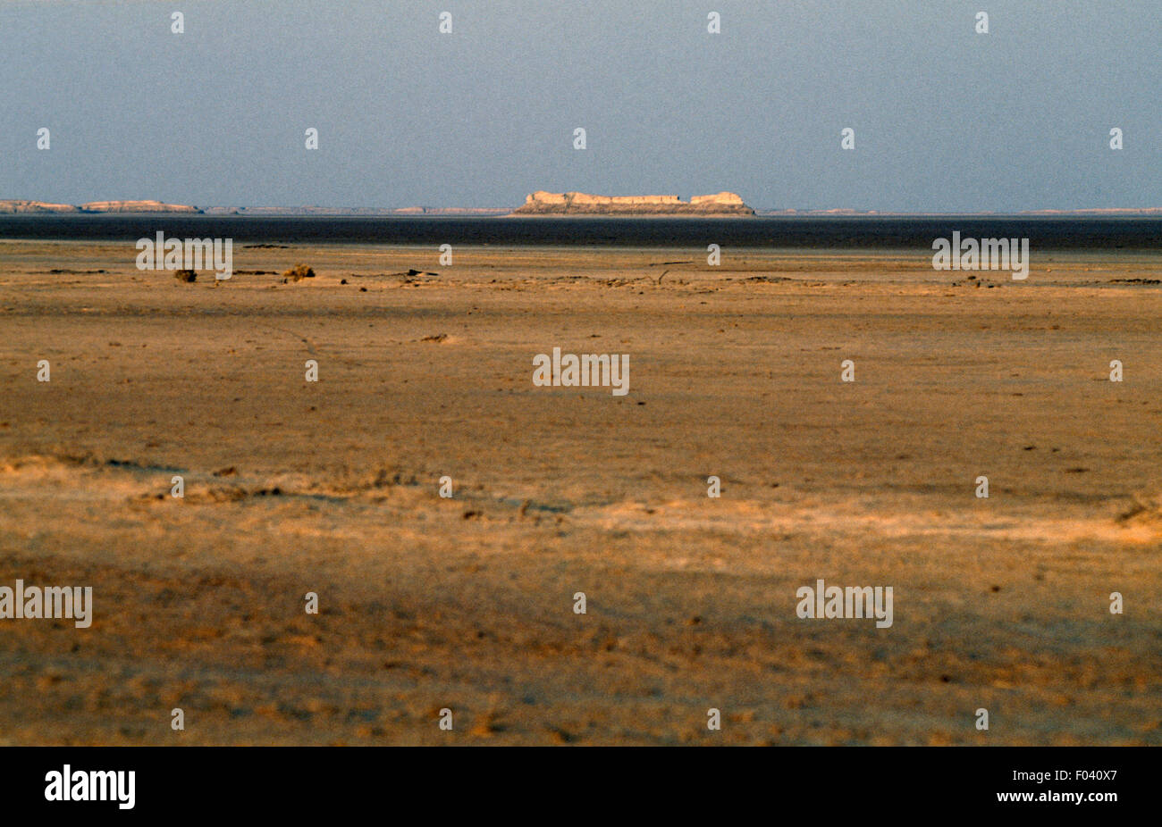 Chott Melrhir, salt lake, Algeria Stock Photo - Alamy