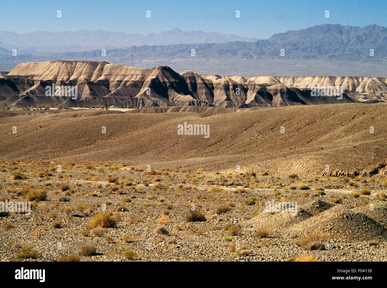 Desert landscape near Bam, Iran Stock Photo - Alamy