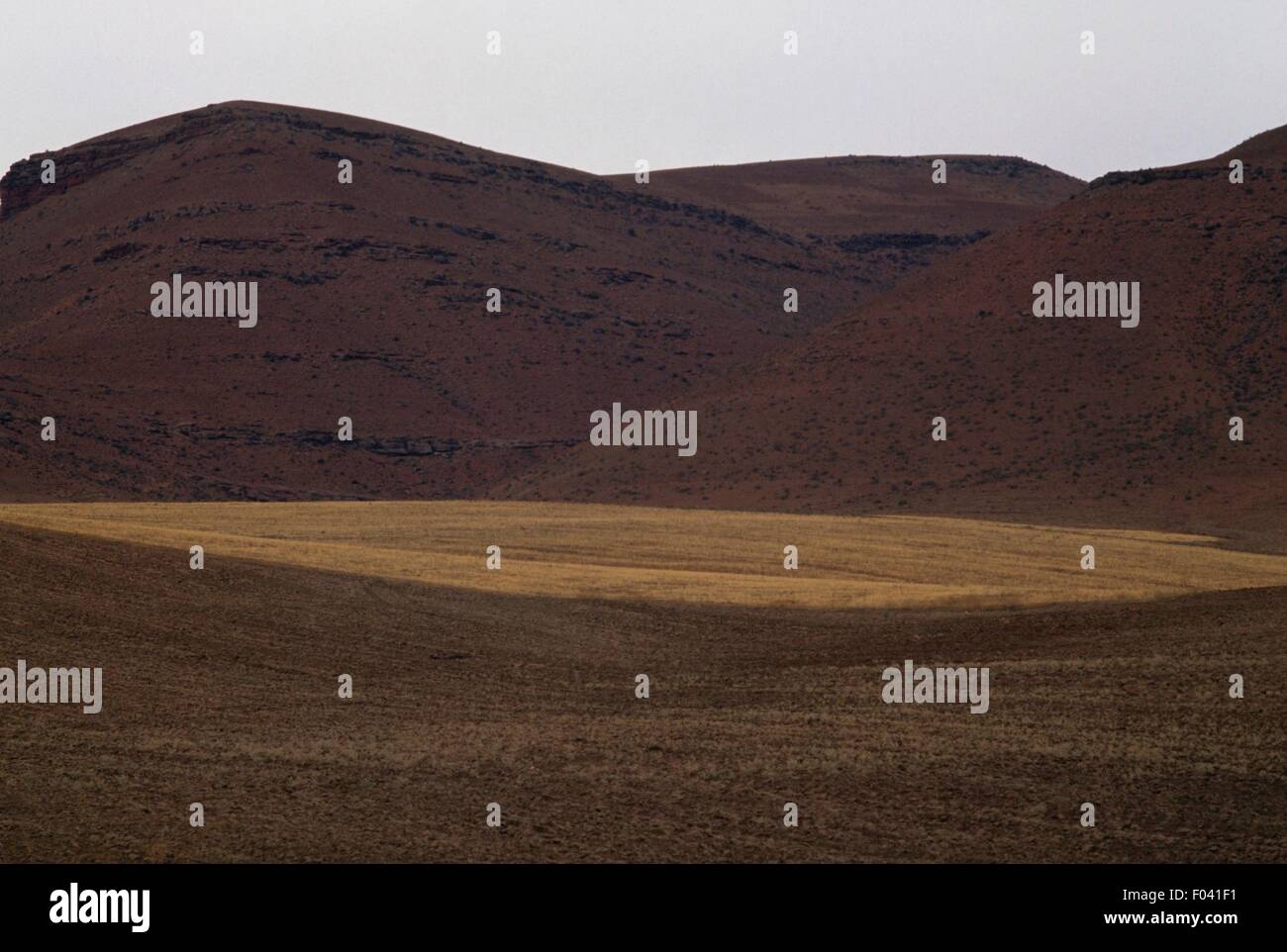 Arid landscape, Iranian Azerbaijan, Iran Stock Photo - Alamy