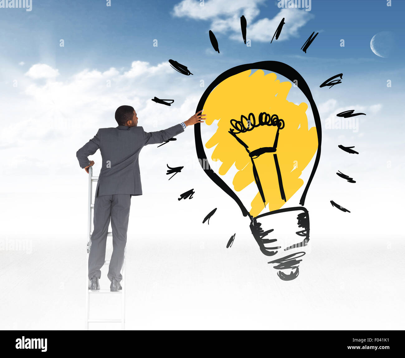 Professional ladder hi-res stock photography and images - Alamy