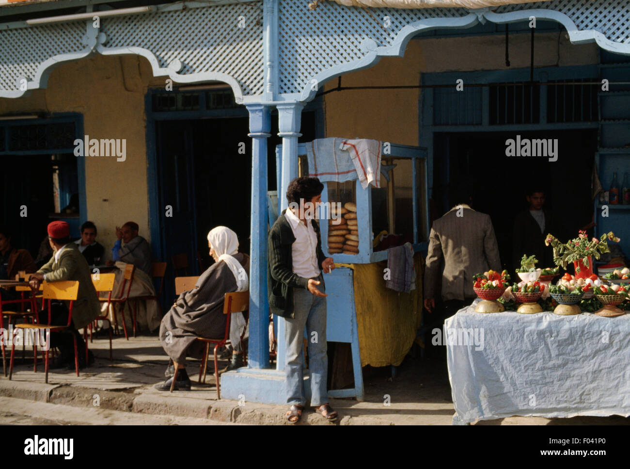 View of the city of Kairouan or Al-Qayrawan (Unesco World Heritage List ...