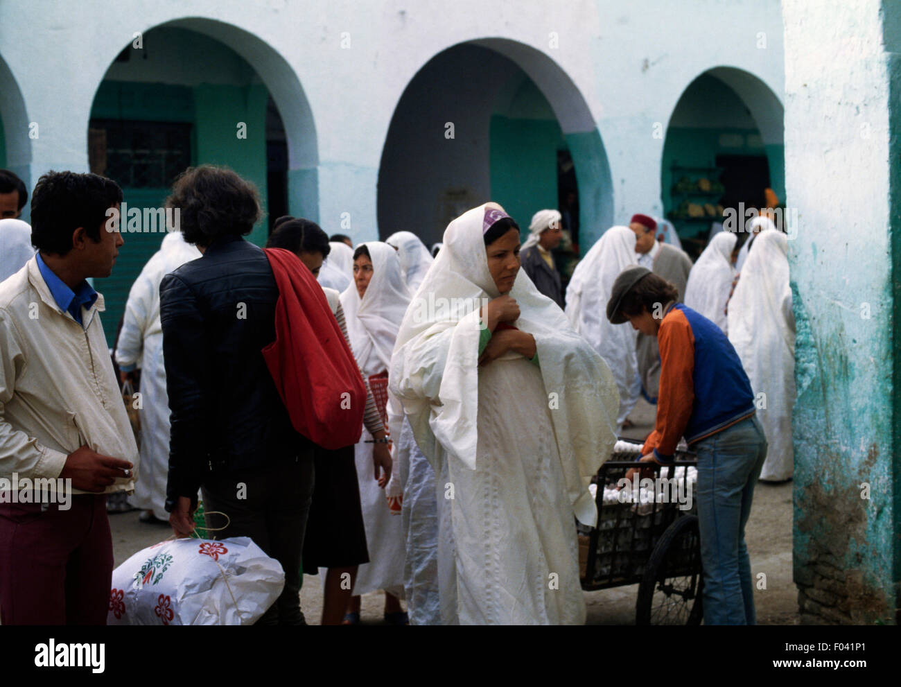 View of the city of Kairouan or Al-Qayrawan (Unesco World Heritage List ...