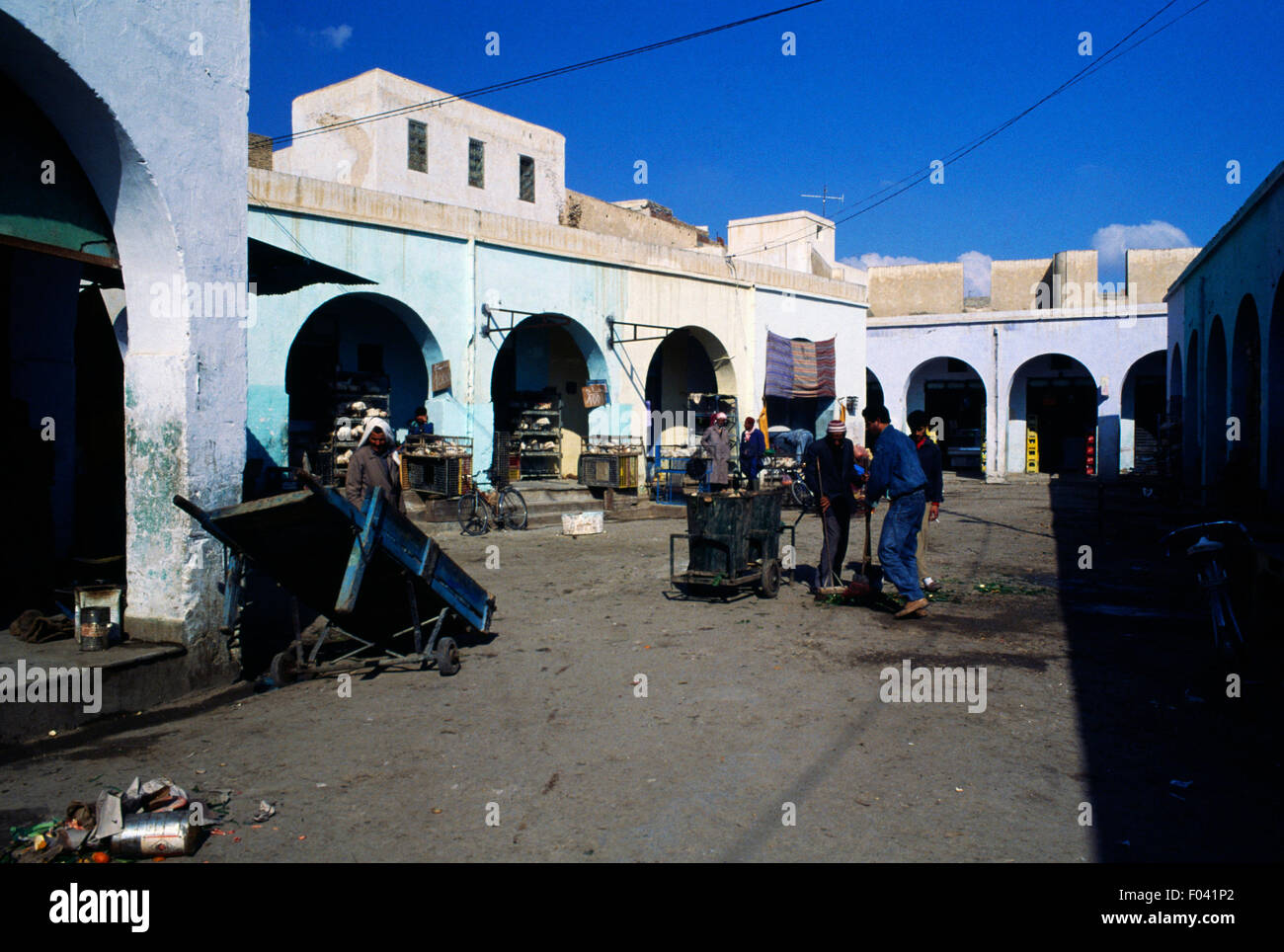 View of the city of Kairouan or Al-Qayrawan (Unesco World Heritage List ...