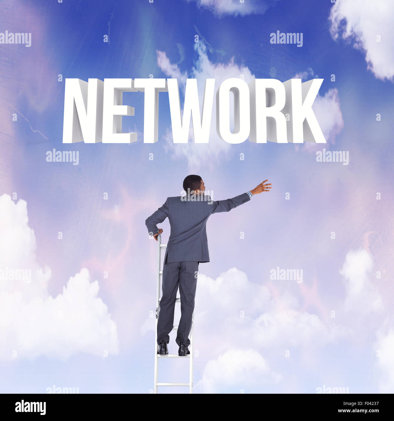 Professional ladder hi-res stock photography and images - Alamy