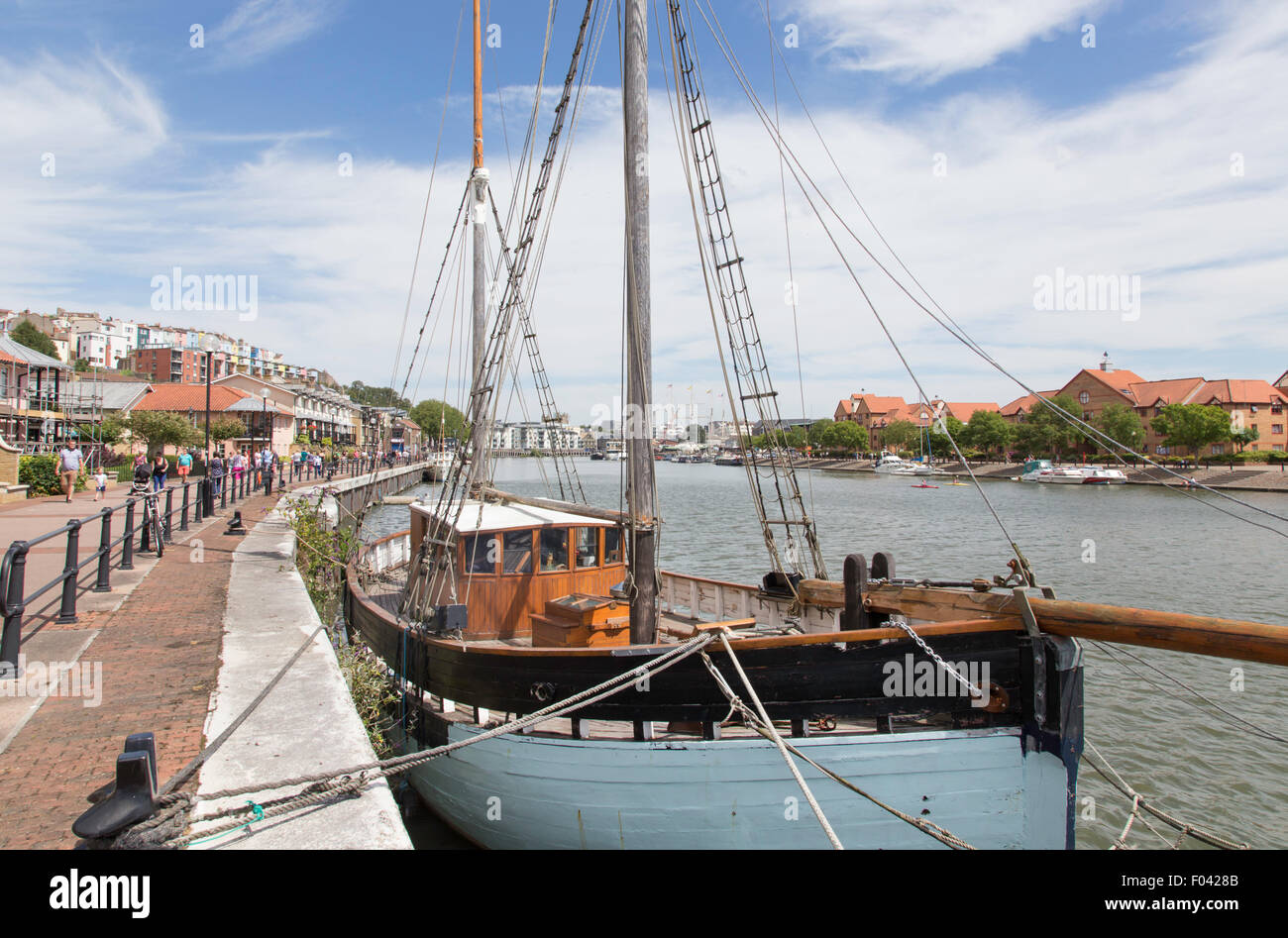 Bristol Harbourside waterfront, Bristol, England, UK Stock Photo - Alamy