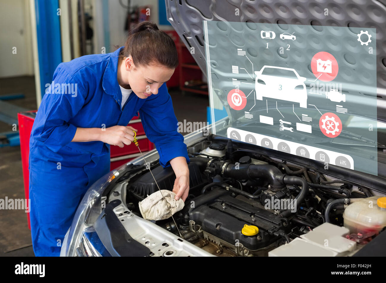 Car bonnet diagram hi-res stock photography and images - Alamy