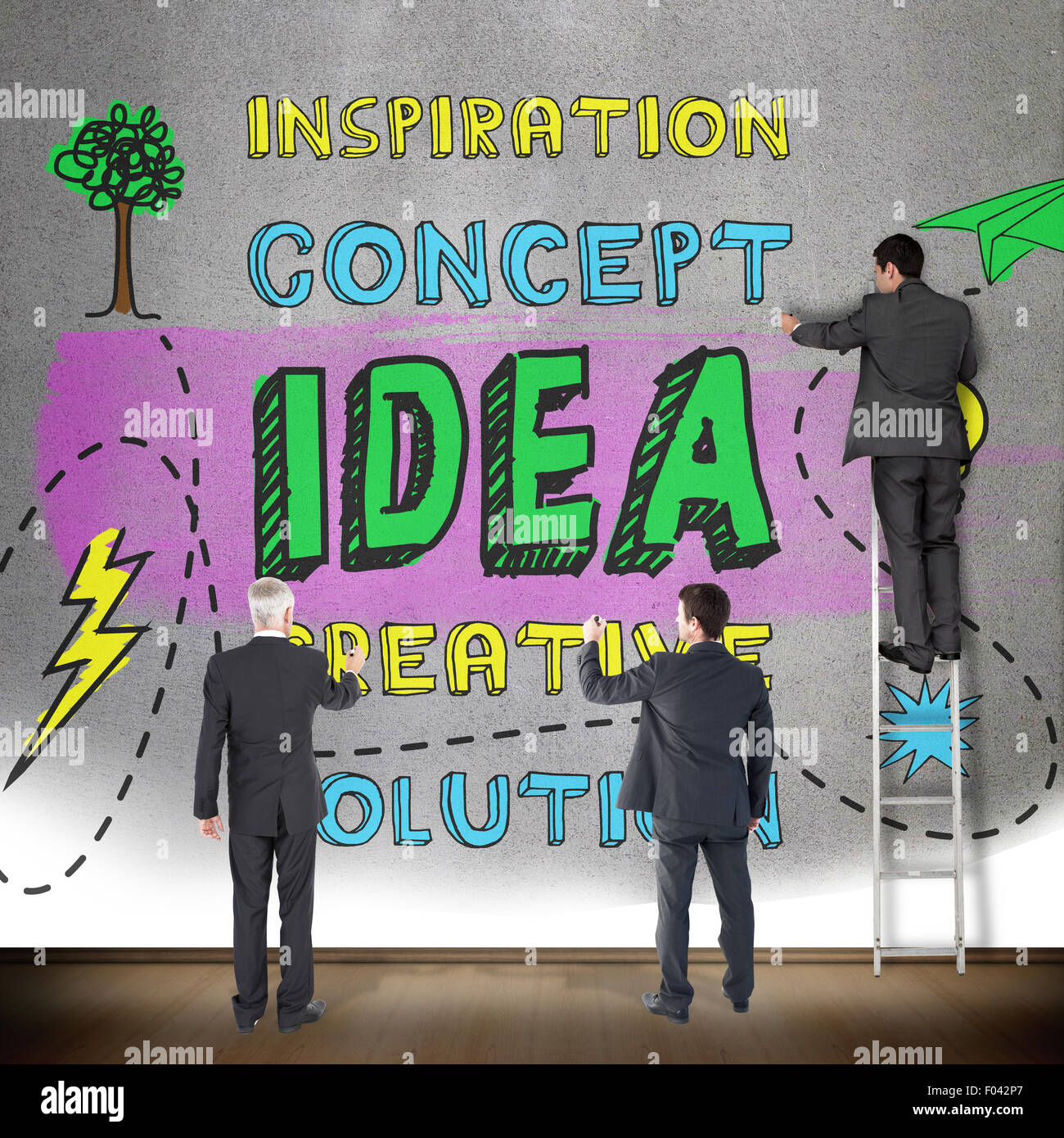Creative team writing hi-res stock photography and images - Alamy