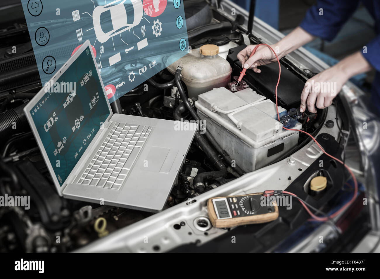 Composite image of engineering interface Stock Photo - Alamy