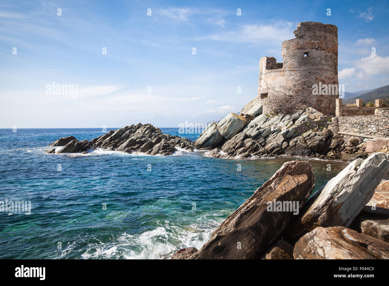 Genoese tower, corsica hi-res stock photography and images - Alamy