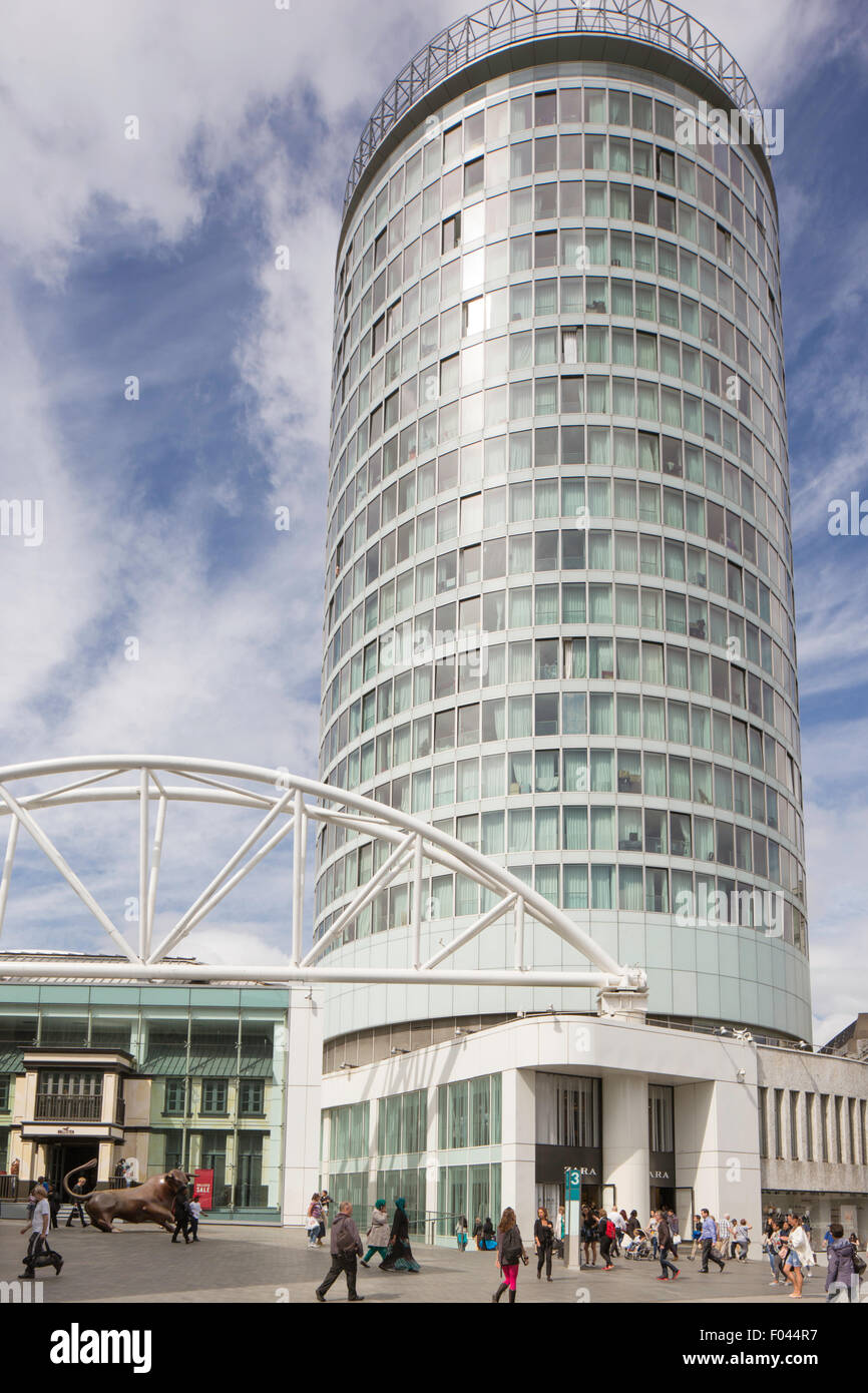 The Rotunda, Bull Ring Shopping Centre, Birmingham, England, UK Stock ...