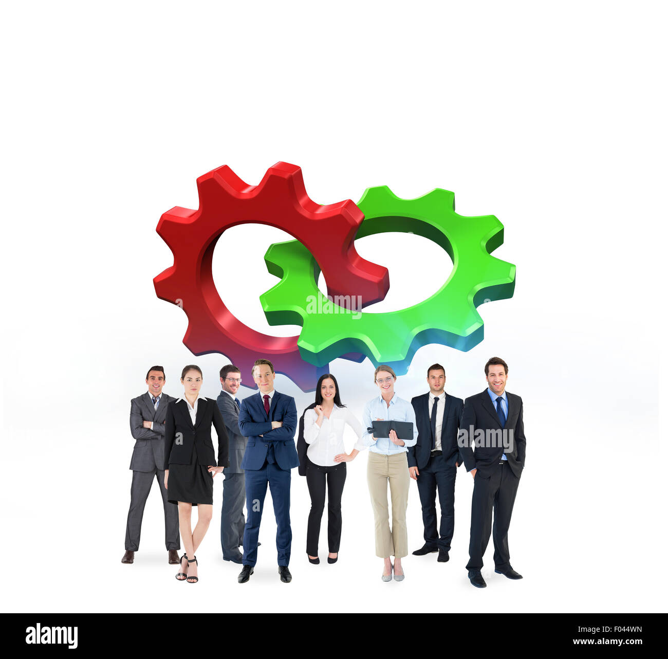 Team connection Cut Out Stock Images & Pictures - Alamy