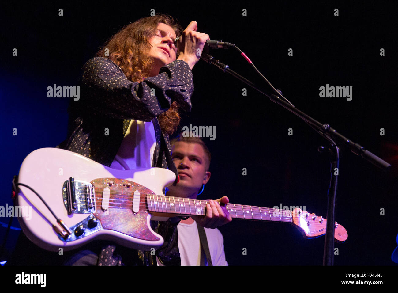 Milwaukee, Wisconsin, USA. 5th Aug, 2015. Musician GARRETT BORNS of BÃ ...