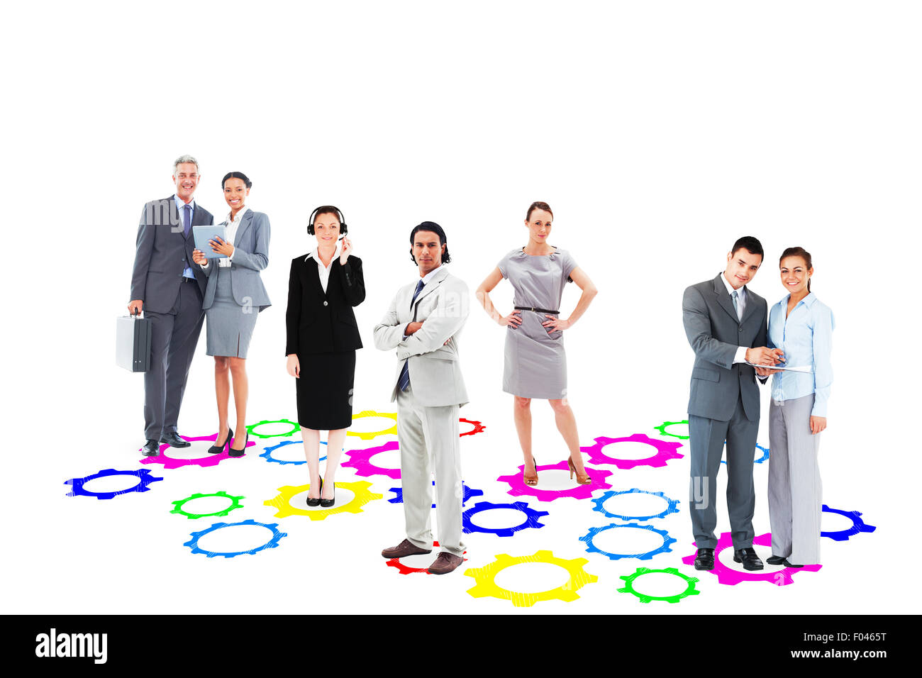 Elegant team Cut Out Stock Images & Pictures - Alamy