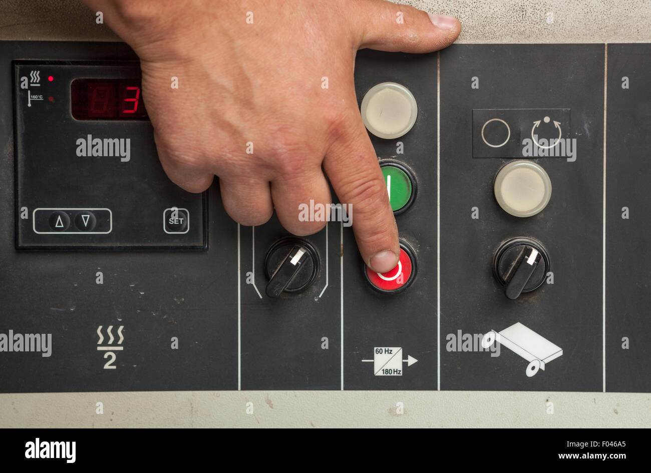 Emergency stop buttons hi-res stock photography and images - Alamy
