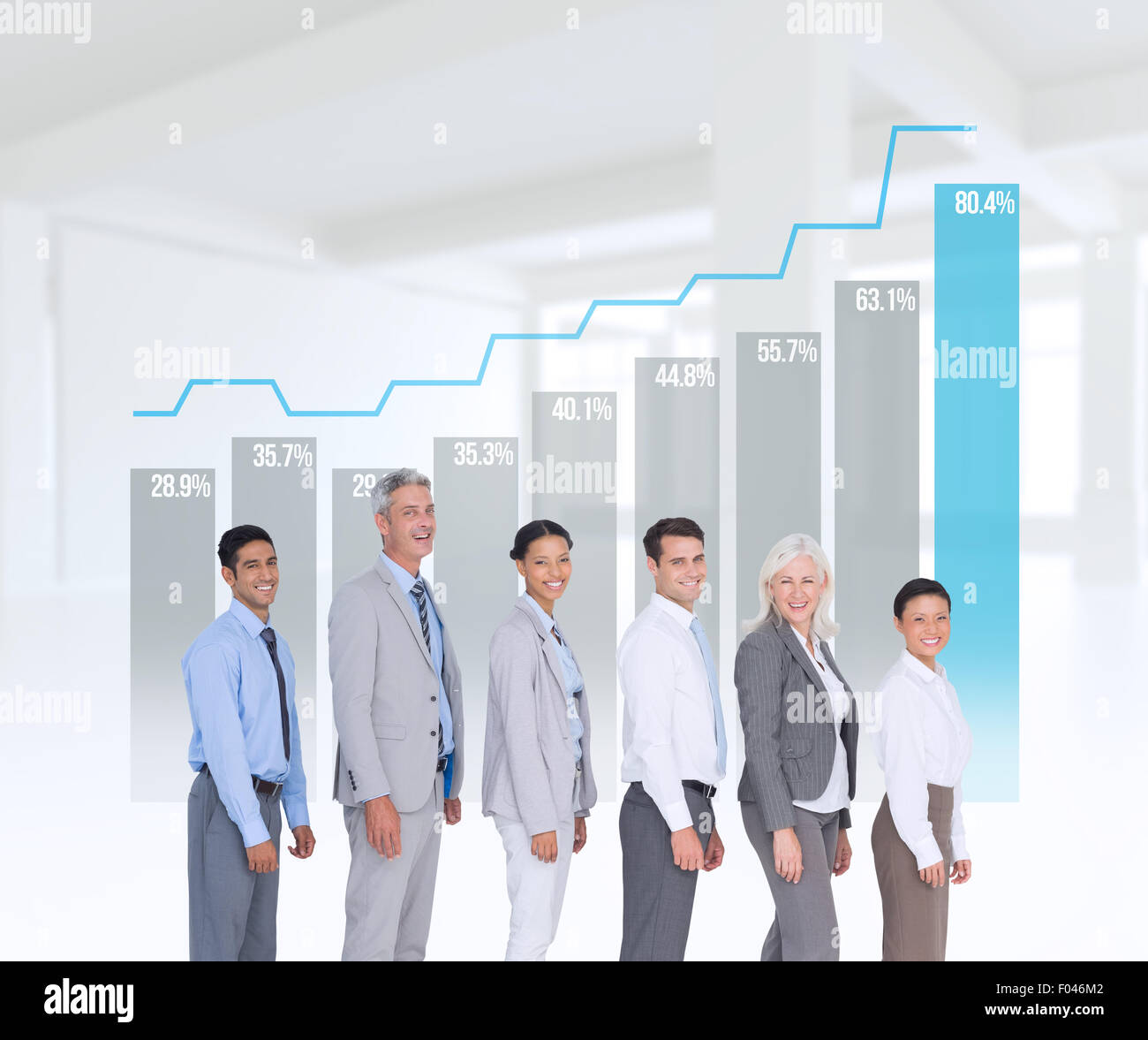 People looking chart hi-res stock photography and images - Alamy