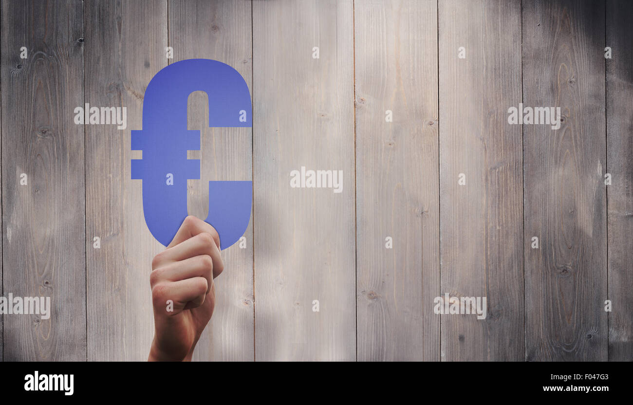 Hand holding showing euro hi-res stock photography and images - Alamy