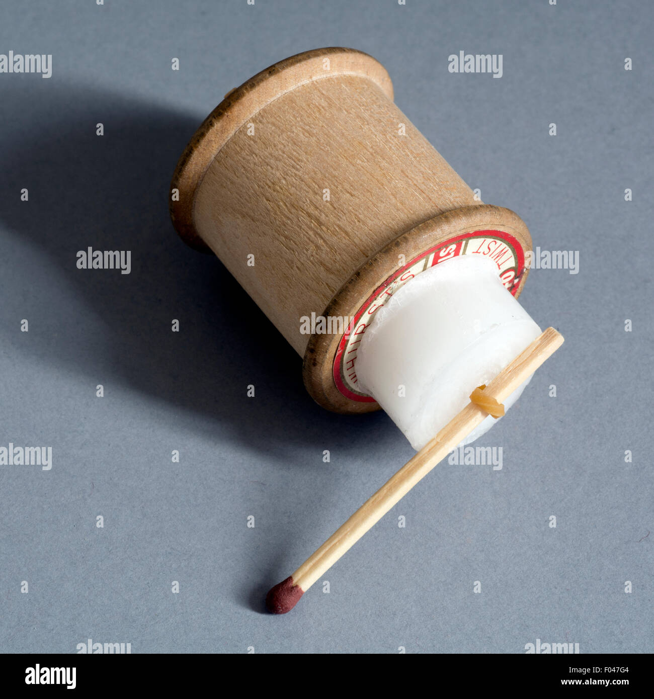 A cotton reel tank Stock Photo - Alamy