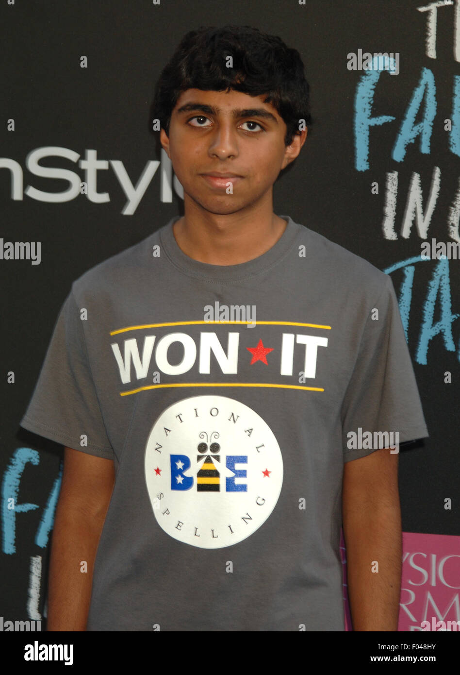 New York City, NY. USA. Ansun Sujoe at the 'The Fault In Our Stars' New ...