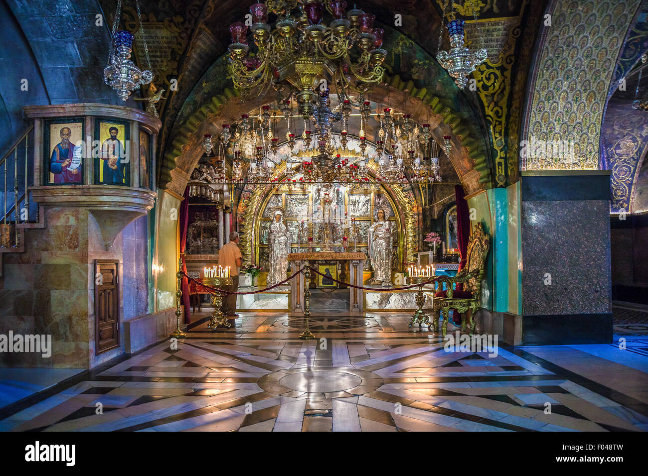 Israel, Jerusalem, the Church of the Holy Sepulchre Stock Photo - Alamy